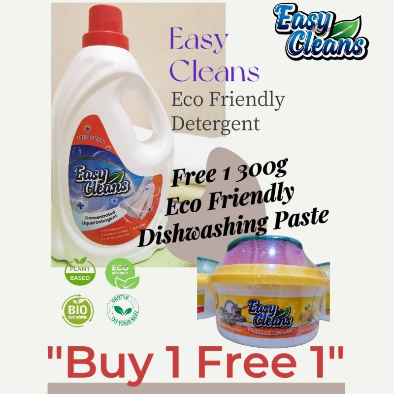 💥Buy 1 Free 1💥 3.7L (Eco Friendly) Easy Cleans Concentrated Liquid ...