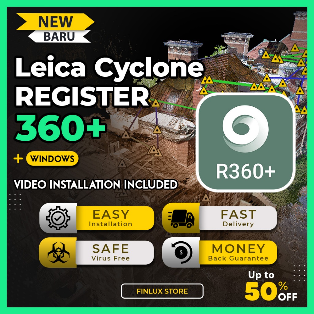 [VIDEO] Leica Cyclone REGISTER 360 PLUS 2023.0.3 Lifetime For Windows (64-Bit) | Shopee Malaysia