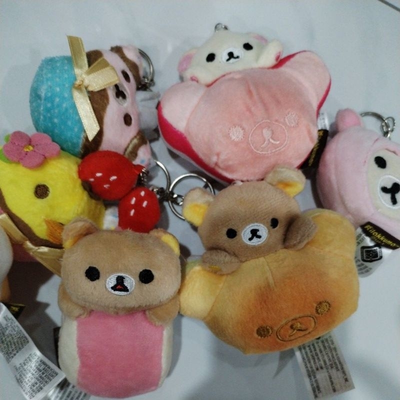 Original San-x Rilakkuma key chains | Shopee Malaysia