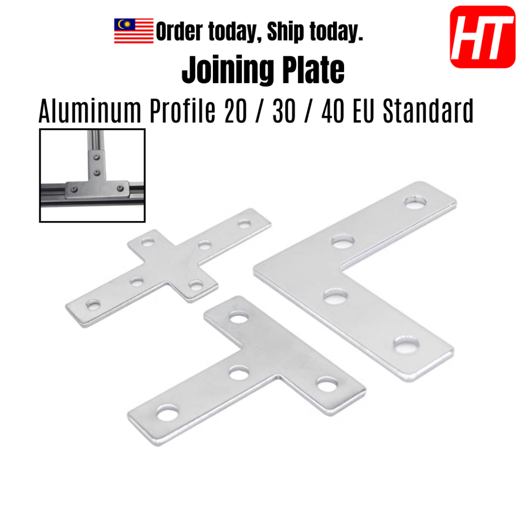 Joining Plate for 2020 3030 4040 Aluminum Profile EU Standard | Shopee ...