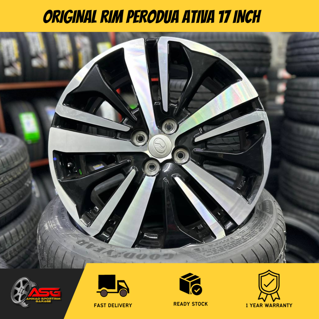 [USED] ORIGINAL RIM PERODUA ATIVA 17 INCH | Shopee Malaysia