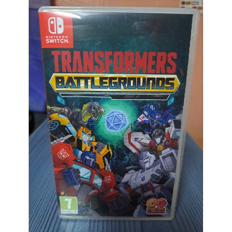 Nintendo switch game transformers battle grounds (used) | Shopee Malaysia