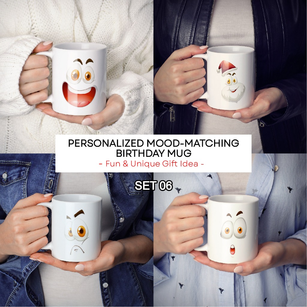 Unique Mood Expressing Mug with Custom Name ( Vol 06 ) The Perfect Gift ...