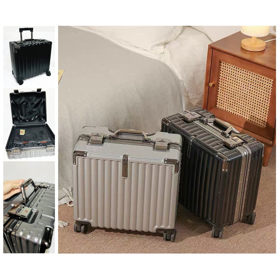 ABS Hardcase Trolley Pilot Case Travel Luggage 4 Wheels Travel Bag ...