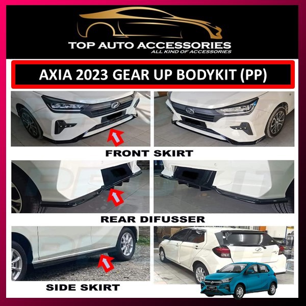 AXIA BARU GEAR UP BODYKIT / LIPS DIFFUSER AXIA BARU | Shopee Malaysia