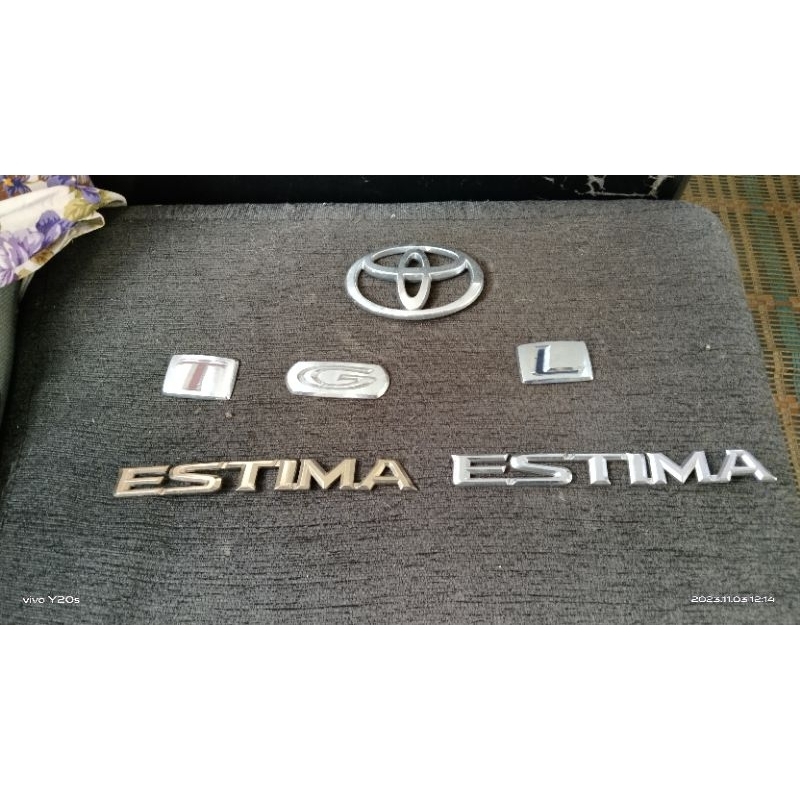 Emblem Logo Toyota Estima ACR30 | Shopee Malaysia