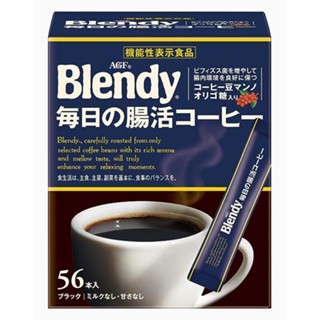 AGF Blendy Stick Black Daily Intestinal Activity Coffee 56 sticks ...
