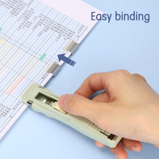 Deli Nail Free Stapler Pusher Clip Dispenser Fastener / Binder Clip ...