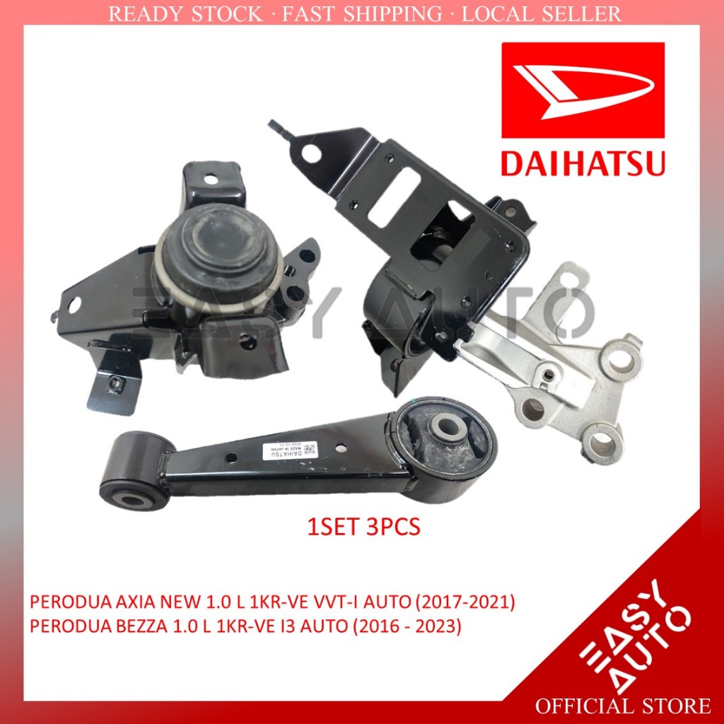 1SET 3 PIECES !! PERODUA AXIA NEW VVTI 2017-2022 1.0 AUTO BEZZA 1.0 ...