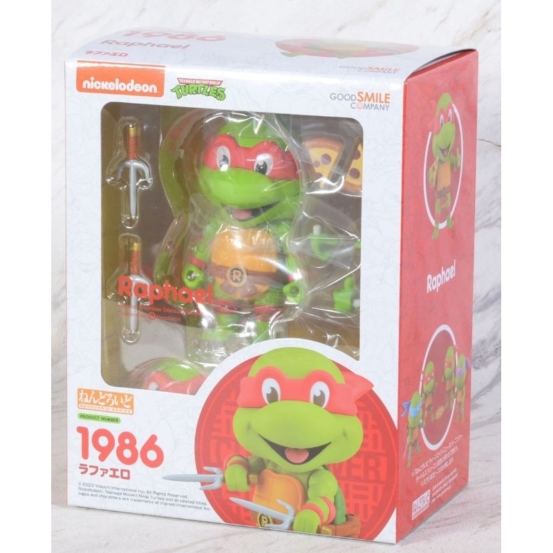 GOOD SMILE COMPANY NENDOROID 1986 RAPHAEL NICKELODEON TEENAGE MUTANT ...