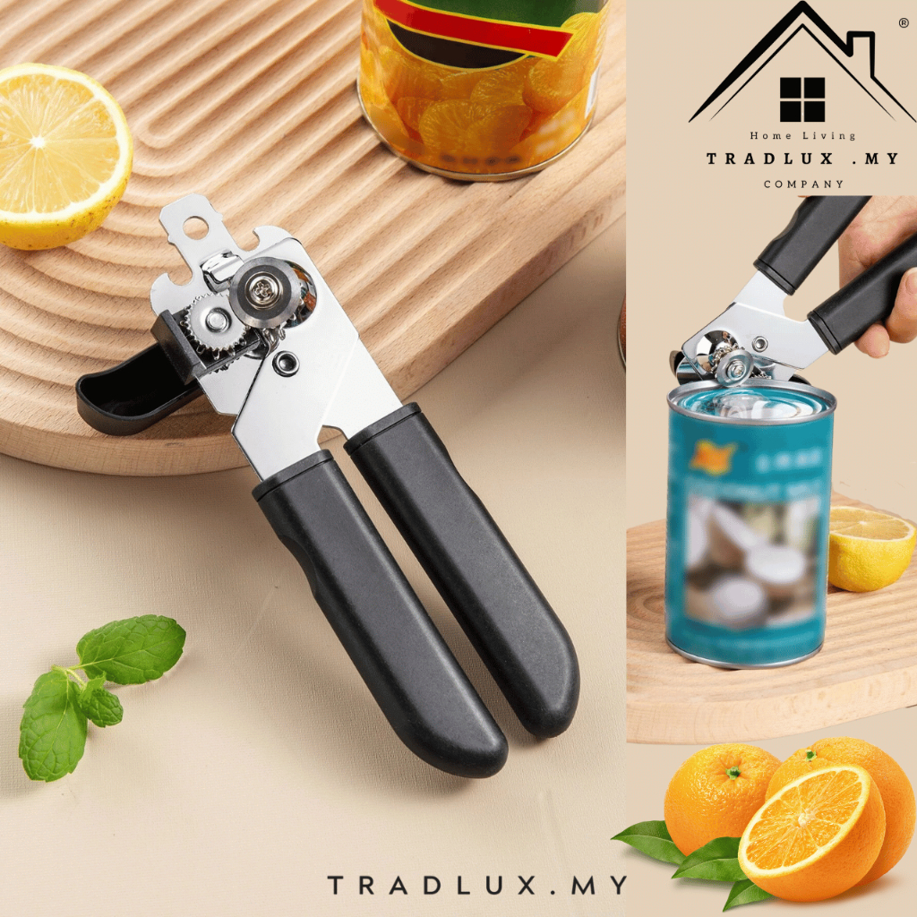 Stainless Steel Professional Tin Can Opener Multifunctional Manual Tin ...