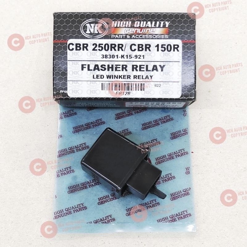 FLASHER RELAY / LED WINKER (3 PIN)- HONDA - CBR 250RR-NEW/ CBR 150R-NEW ...