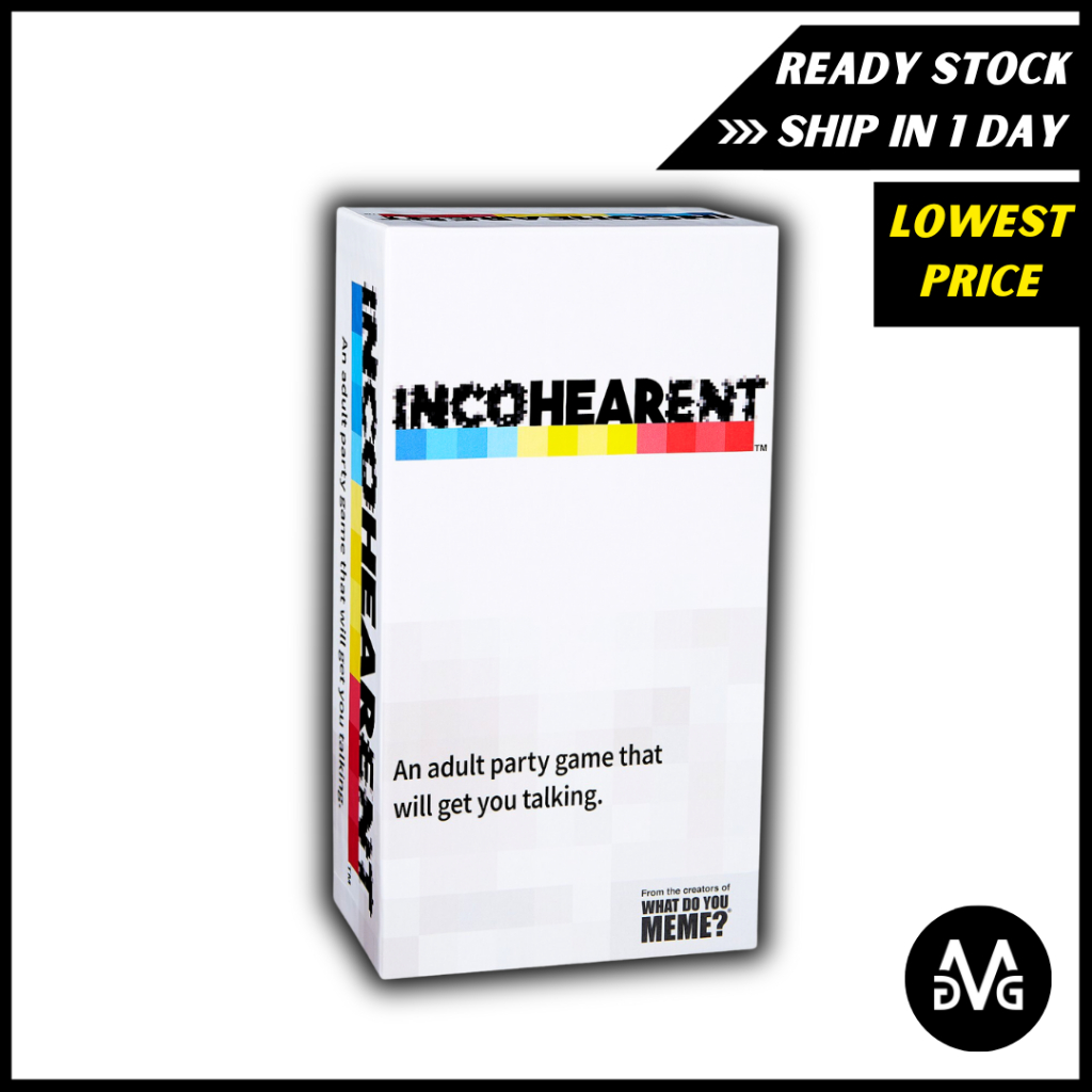 Incohearent The Party Game Where You Compete to Guess The Gibberish ...