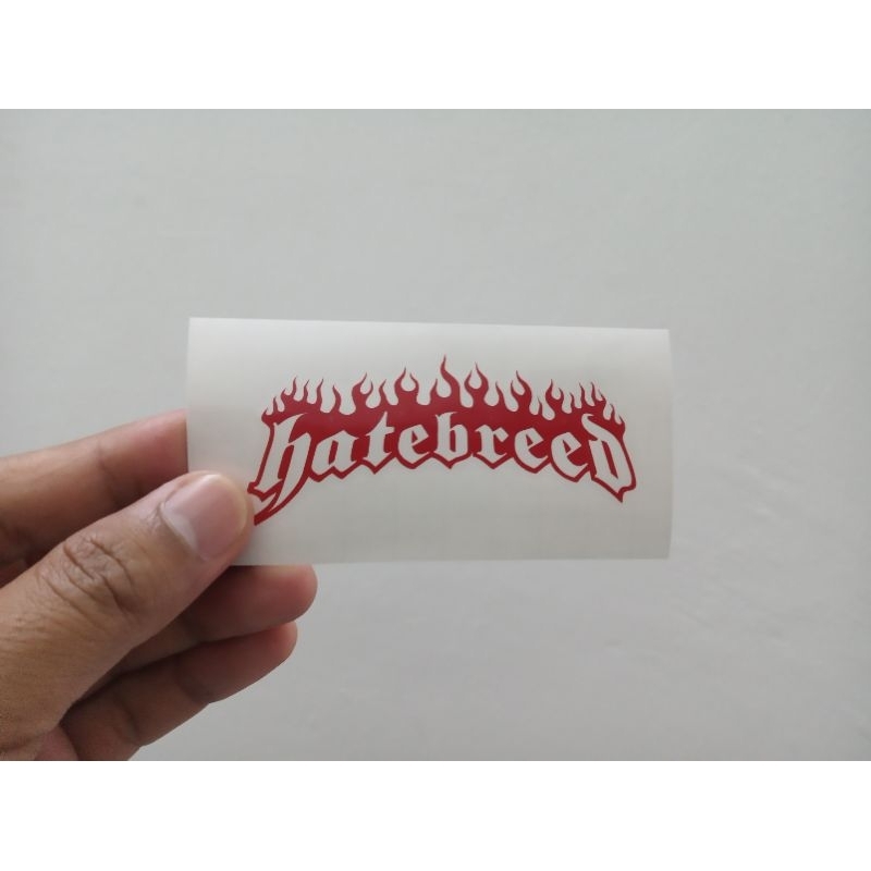 Sticker Hatebreed ( Sticker Cutting / Outdoor ) | Shopee Malaysia