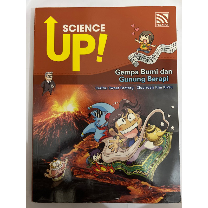 Preloved - Science Up - Gempa Bumi dan Gunung Berapi | Shopee Malaysia