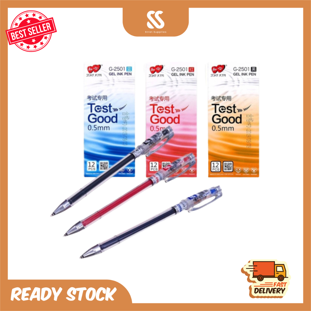 GEL INK PEN TEST GOOD ( MULTICOLOR ) | Shopee Malaysia
