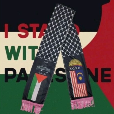 NEW MAFLA PALESTIN SAVE GAZA SOLIDARITY PALESTINE SKAF PRINT 2 SIDE ...