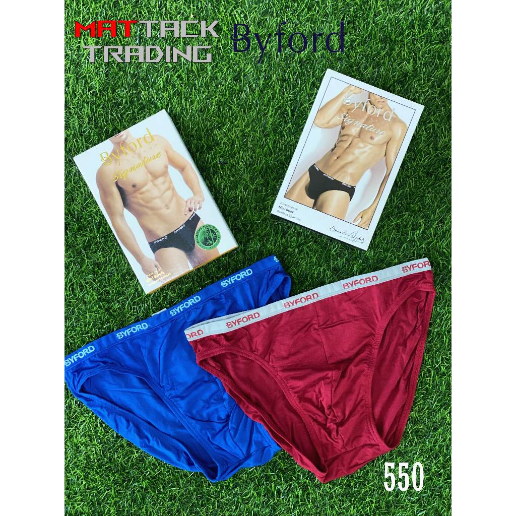 🔥🔥HOT RESTOCK🔥ORIGINAL BYFORD 2IN1 MINI BRIEFS [550, BAMBOO SPANDEX ...
