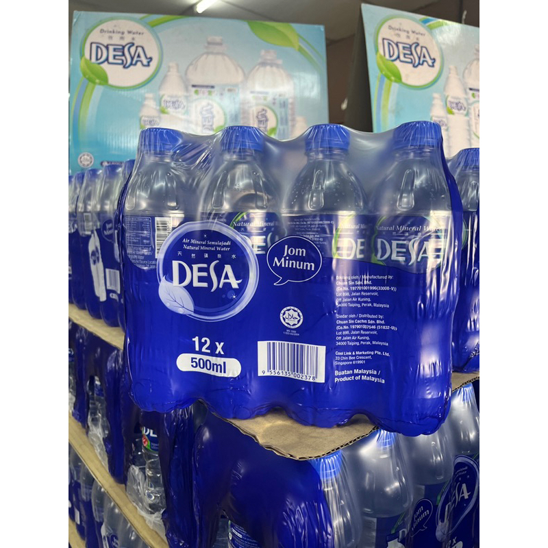 air mineral desa 500ml (1x12pcs) | Shopee Malaysia