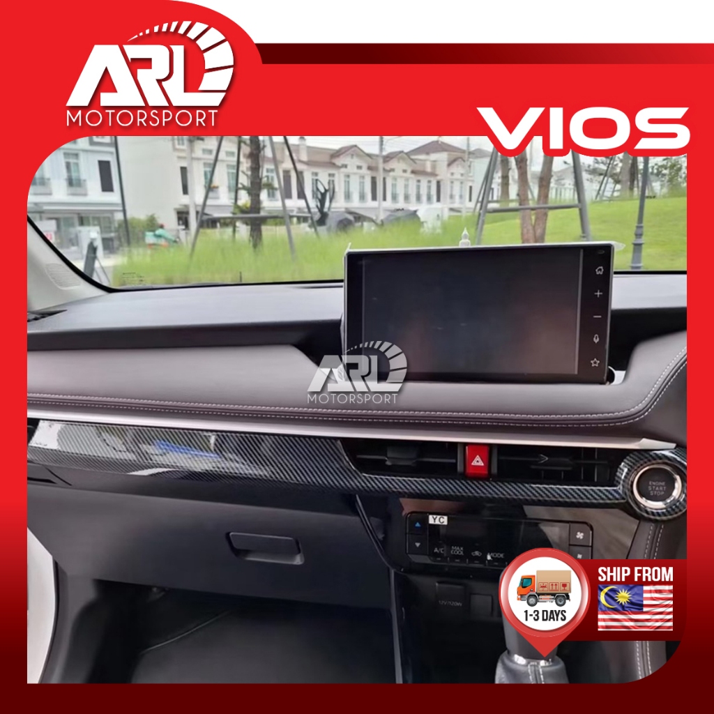 Toyota Vios AC100 4th Front Panel Lower Carbon For Vios (2023-2024) ARL ...
