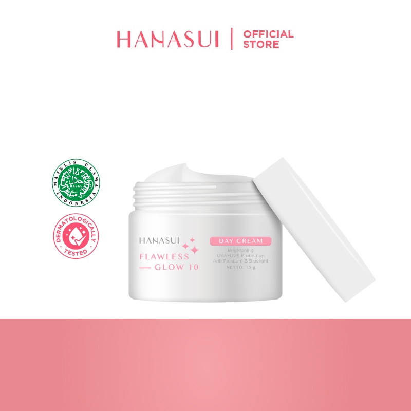 Hanasui Flawless Glow 10 Day Cream (15gr) | Shopee Malaysia