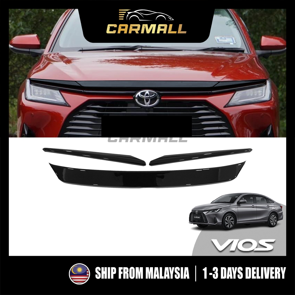 Toyota Vios AC100 2023-2024 Front Bonnet Lining Black Vios AC100 2023 ...