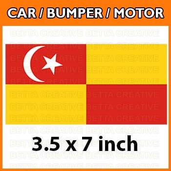 Selangor Flag - Car Sticker / Bumper Sticker / Motor Sticker | Shopee ...