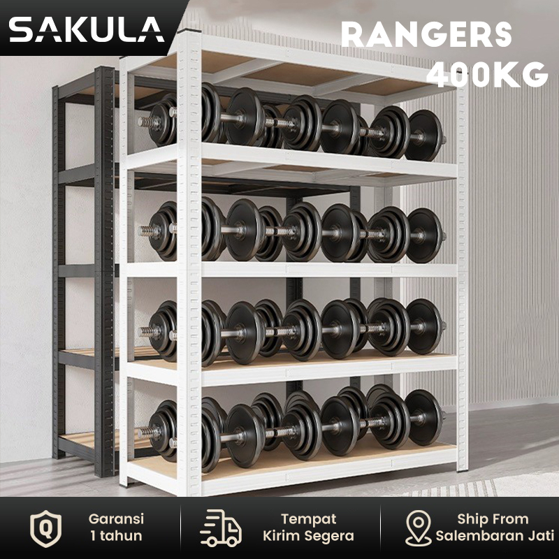 SAKULA Heavy Duty Storage Rack Screwless Kitchen Organize Besi Barang ...