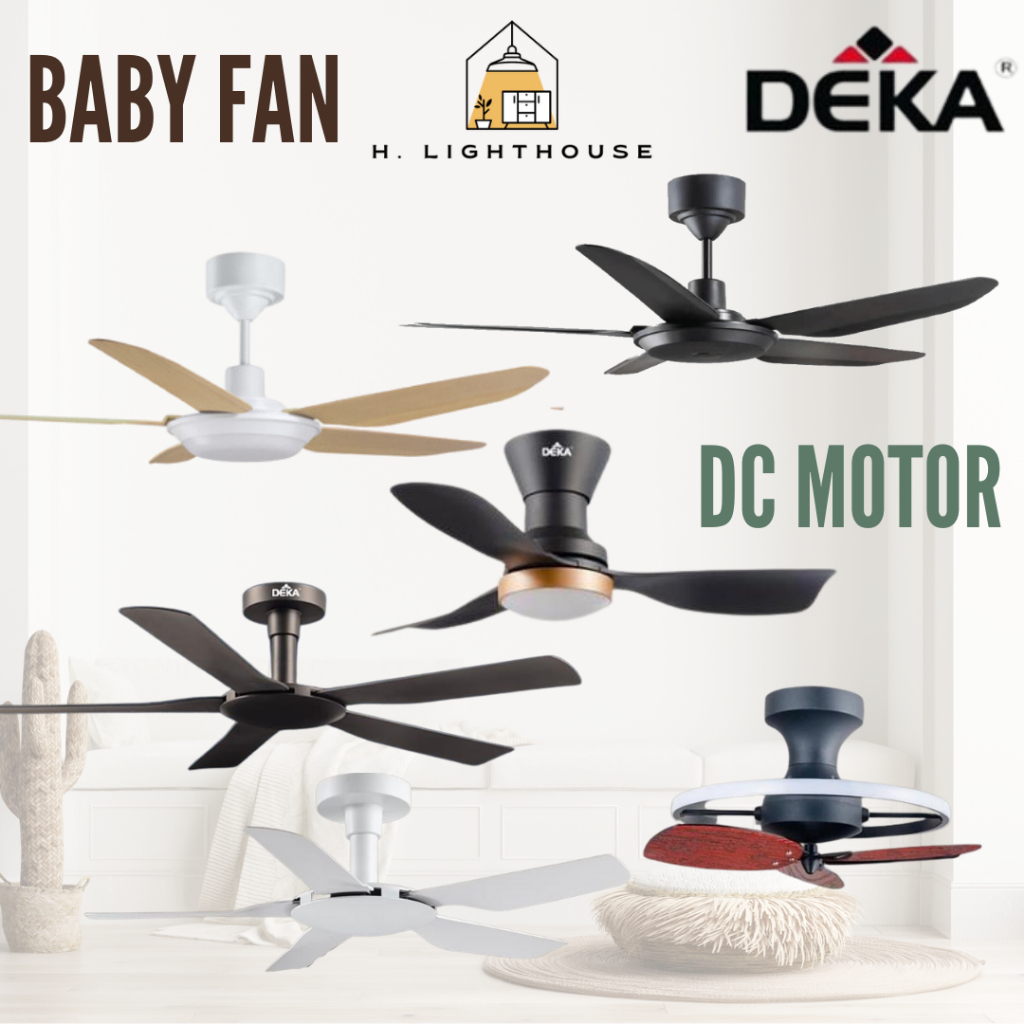 🔥FREE SHIPPING🔥 DEKA REZO Baby Fan Mini Fan DC Motor 7 Speeds Deka ...