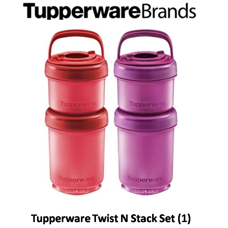 Tupperware Twist N Stack Set | Shopee Malaysia