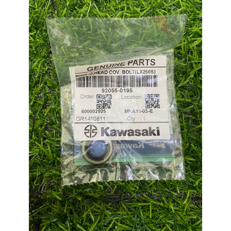 KAWASAKI ORIGINAL ORING HEAD VALVE COVER OLD MODEL KAWASAKI, PART NO ...