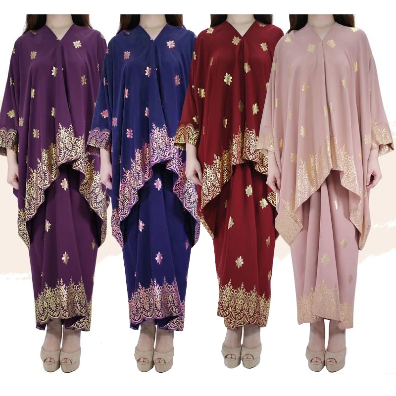 DAYANG CAFTAN SEMI INSTANT PARIO Clothing Wanita Kaftan Printing ...