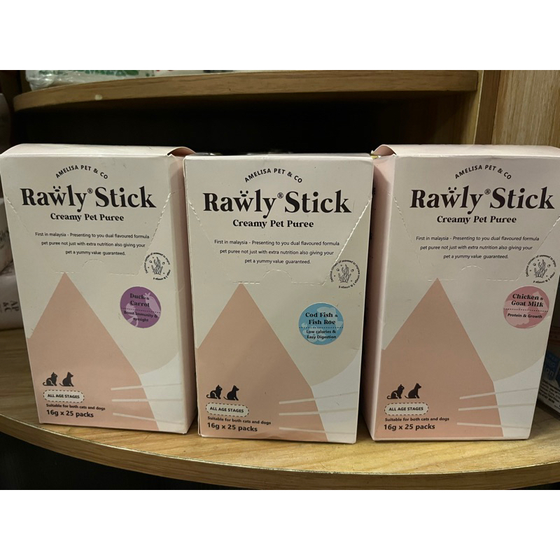 Amelisa Pet & Co. Rawly Stick Pet Puree 1 box | Shopee Malaysia