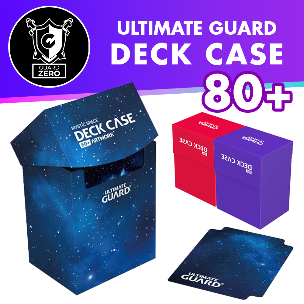 [Guard Zero] Ultimate Guard - Deck Case 80+ Trading Card Storage Box ...