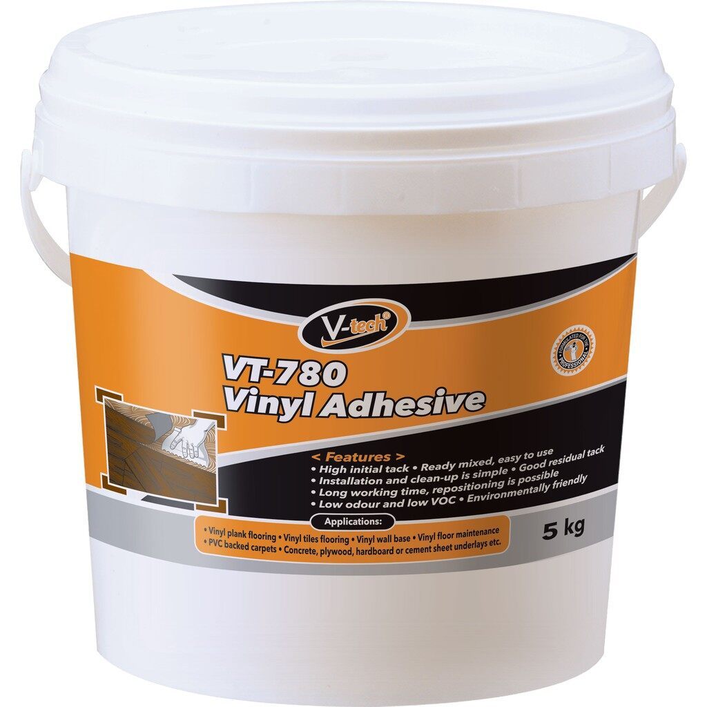 VTECH VT-780 5KG VINYL ADHESIVE SEALANT FLOORING GLUE | Shopee Malaysia