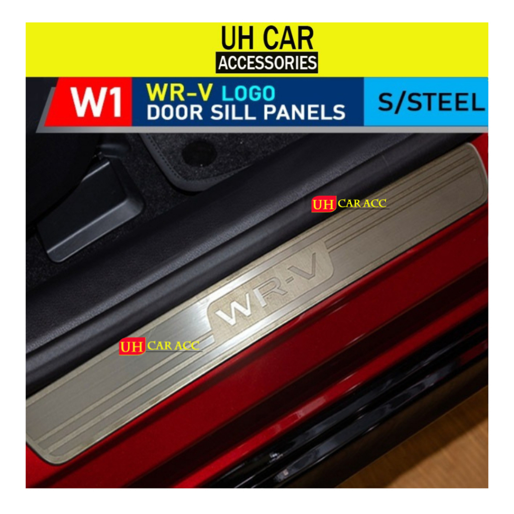 HONDA WR-V WRV RS 2023 SIDE SILL PLATE STAINLESS STEEL ANTI-SCRATH ...