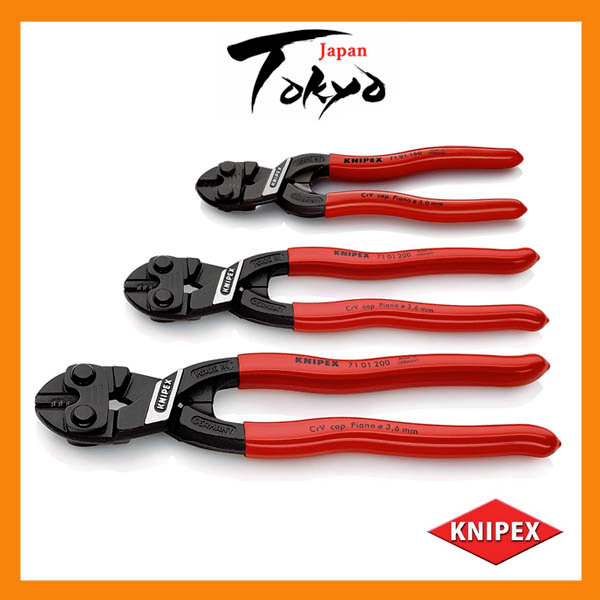 KNIPEX 71 01 160 S / 200 CoBolt / 250 XL Compact Bolt Fireman Fishing ...