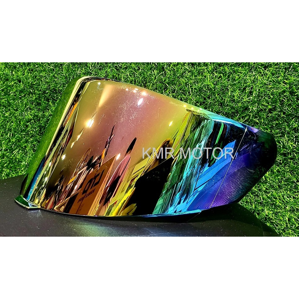 100% ORIGINAL-VISOR HELMET KYT TT COURSE FULL FACE ( NO PIN LOCK ...