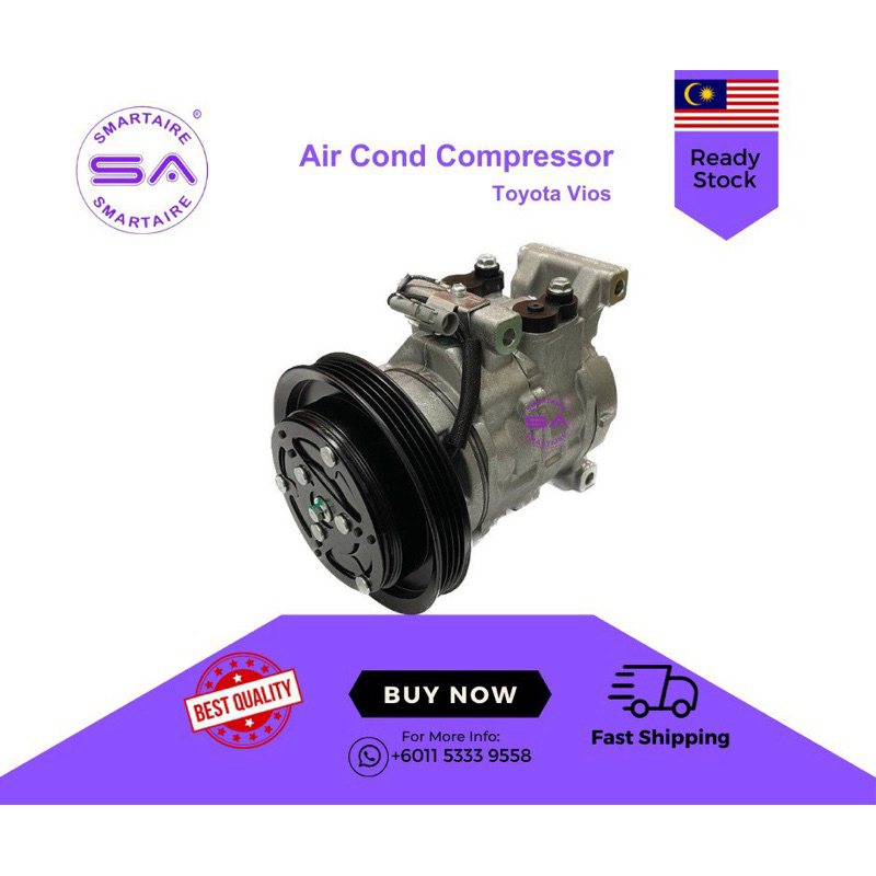 Toyota Vios Air Cond Compressor | Shopee Malaysia