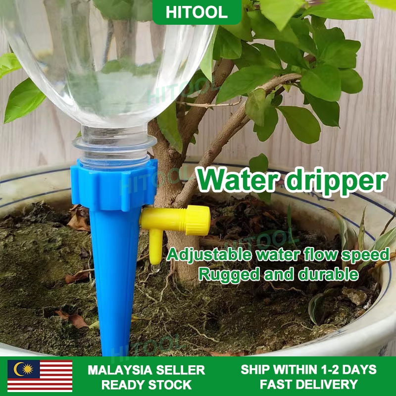 flower pot water dripper plant adjustable valve automatic timer garden ...