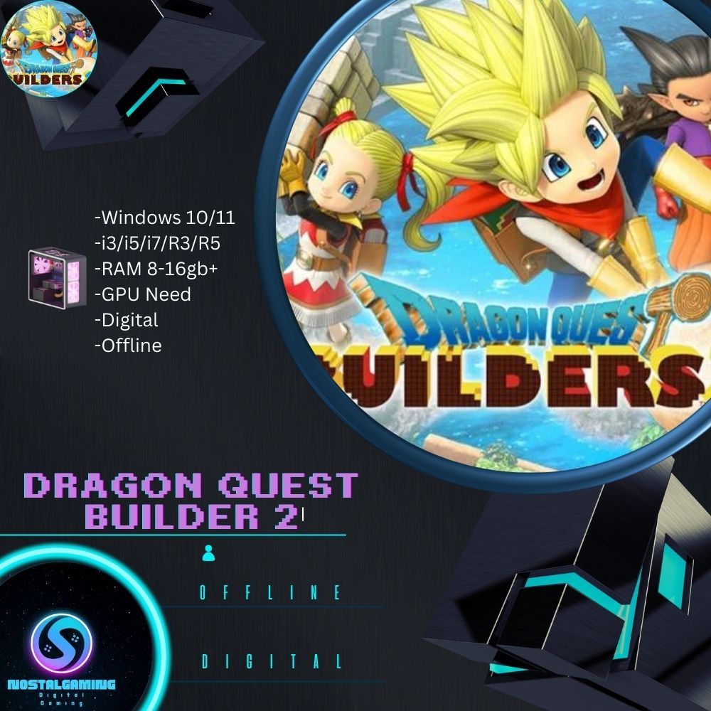 [Pc Game][Digital] Dragon Quest Builder 2 | Shopee Malaysia