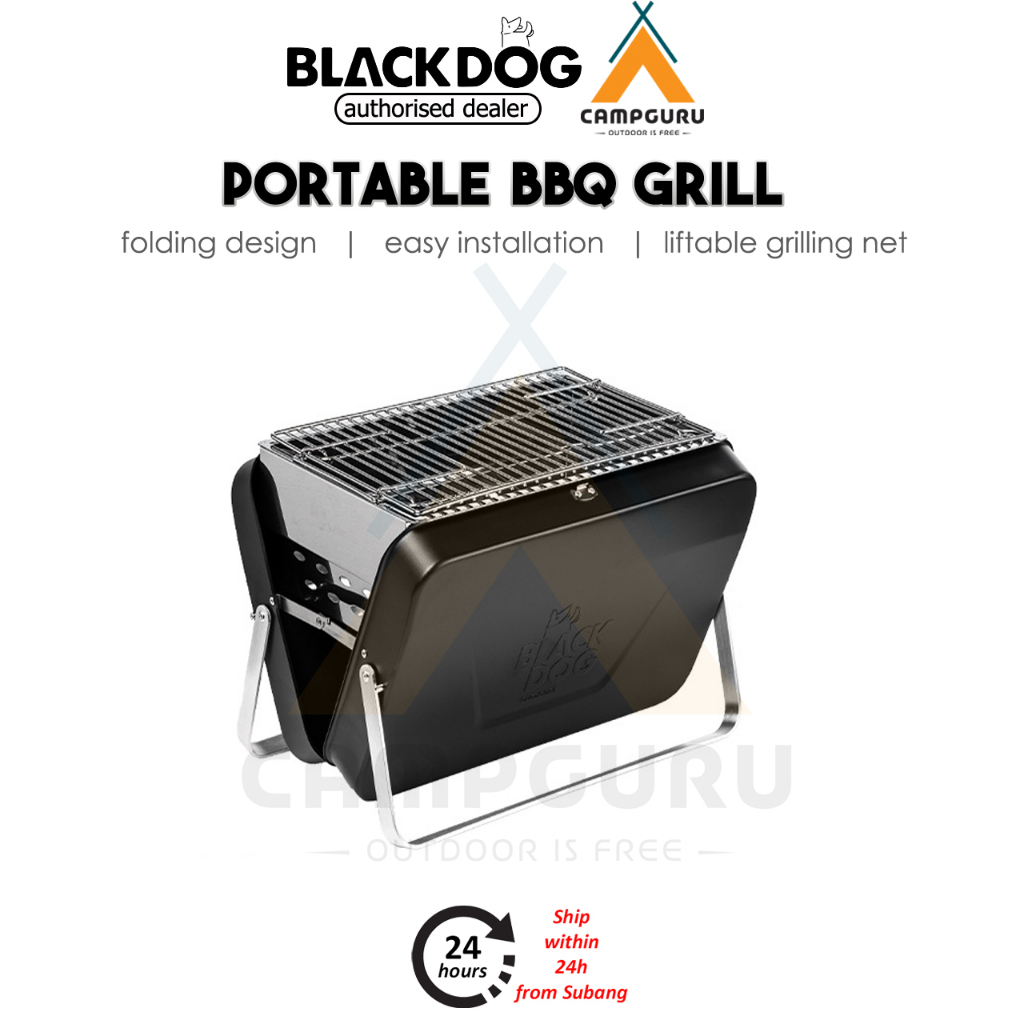 Blackdog Portable BBQ Grill Foldable Liftable Net Design Light Weight ...