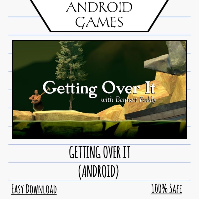 GETTING OVER IT [ANDROID GAMES] [DIGITAL DOWNLOAD] | Shopee Malaysia