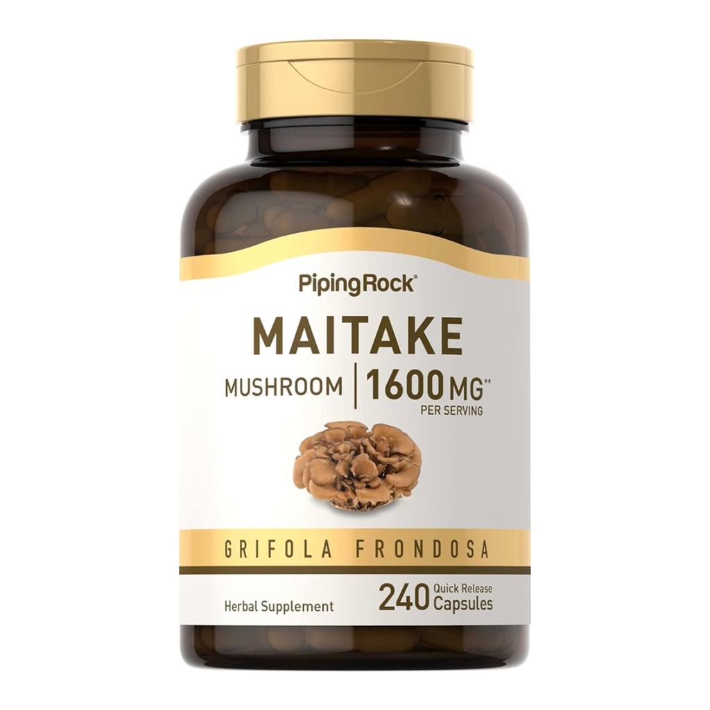 Maitake Mushroom Extract, 1,600 mg, 240 Quick Release Capsules (enhance ...