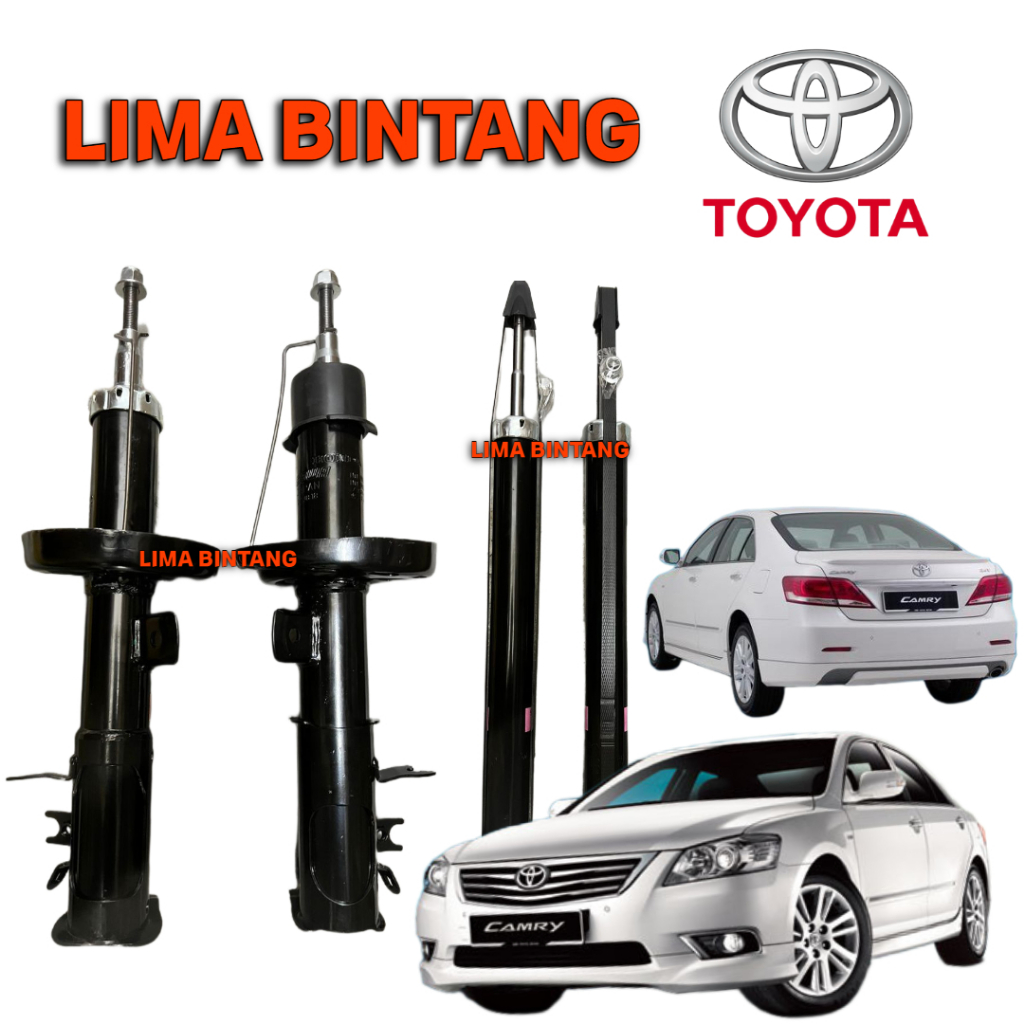 ORIGINAL GENUINE TOYOTA CAMRY ACV40 ACV41 2.0 2.4 SHOCK ABSORBER FRONT ...