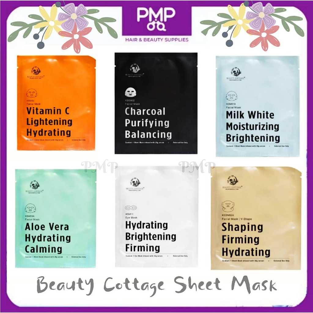 Beauty Cottage Facial Mask (10 Sheets) | Shopee Malaysia