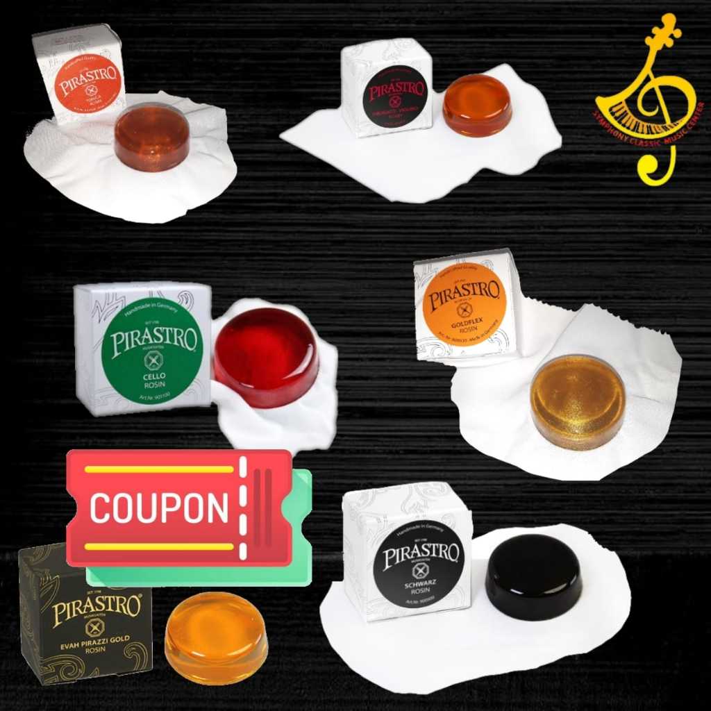 VIOLIN / CELLO ROSIN - PIRASTRO (MADE IN GERMANY) +FREE GIFT (1unit ...