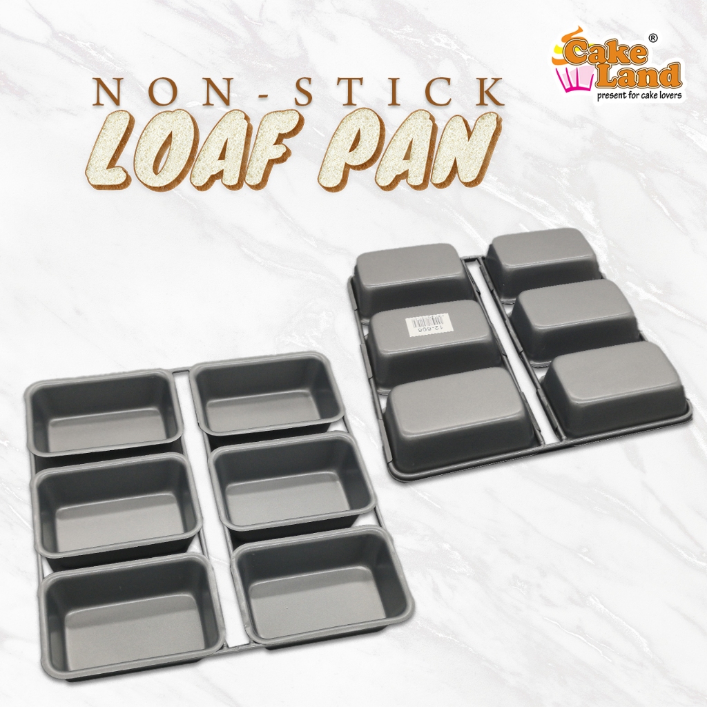 THE BAKER Non-Stick Mini Loaf Pan | Shopee Malaysia