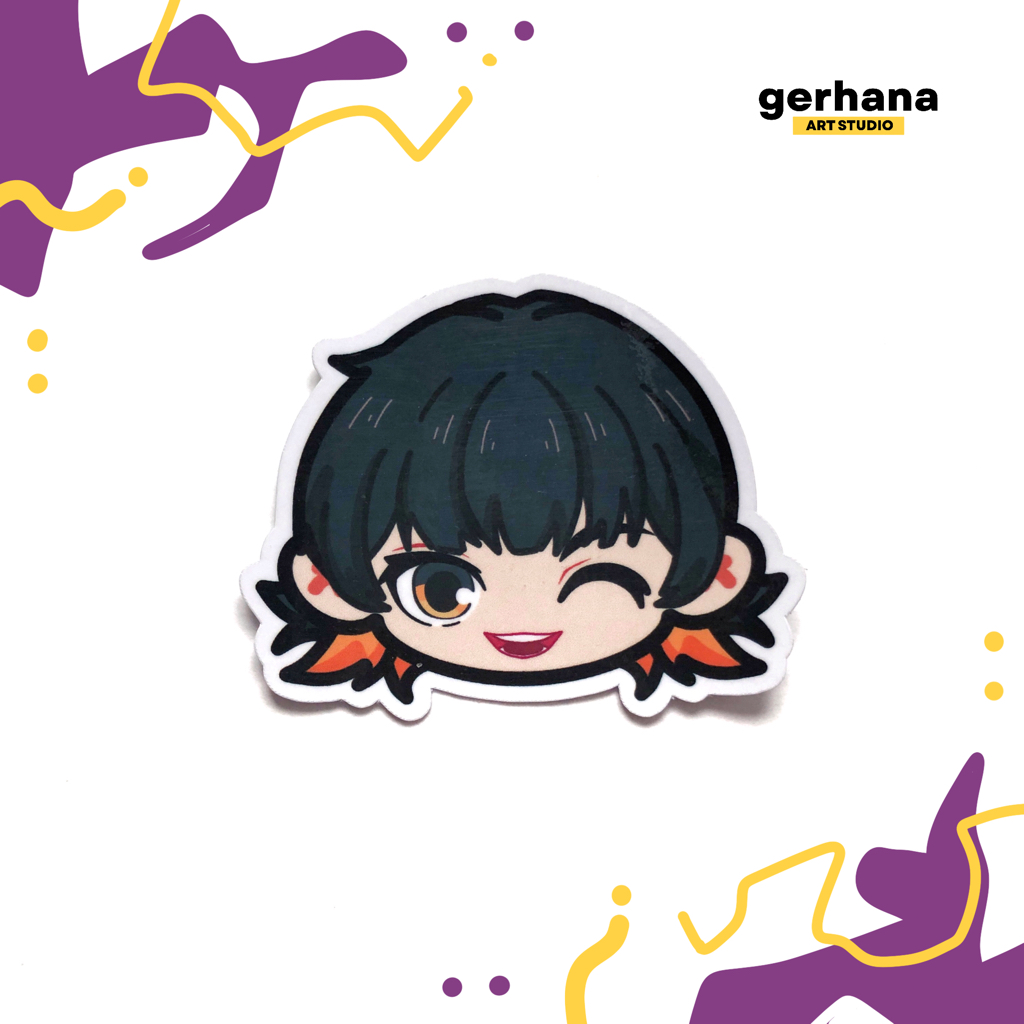 Blue Lock Chibi Sticker | Bachira Chigiri Nagi Rin | Shopee Malaysia