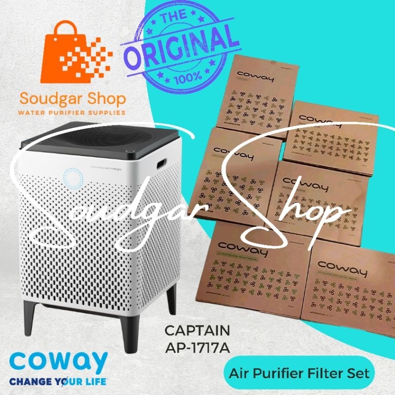 COWAY New Filter Replacement for Air Purifier CAPTAIN AP 1717A Shopee Malaysia